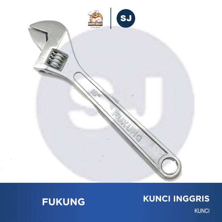 Kunci Inggris 12 inch Fukung / Adjustable Wrench | Lazada Indonesia