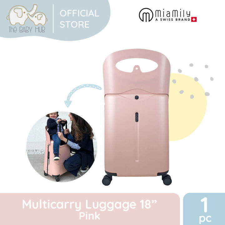 MiaMily Carry On 20 Luggage The First Ride On Luggage For