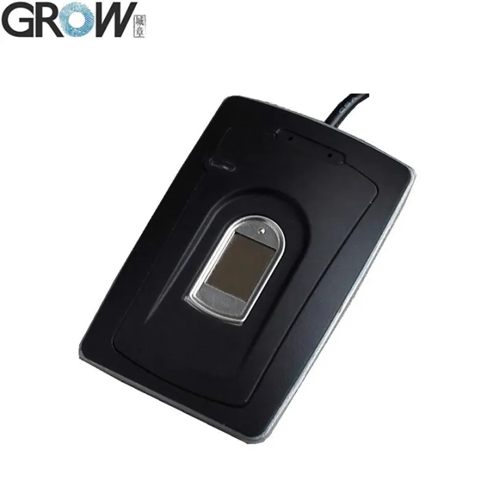 GROW R101S Biometric Desktop Capacitive USB Fingerprint Reader Scanner ...