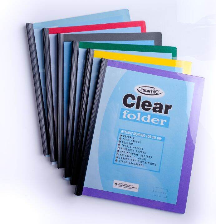 Starfile Clear Slide Folder - 25 pieces/pack | Lazada PH