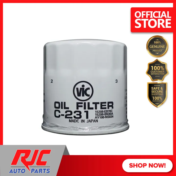 VIC OIL FILTER C-231 NV350/NAVARA | Lazada PH