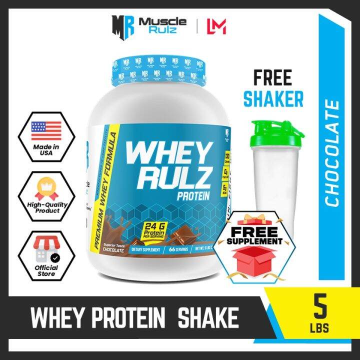 Muscle Rulz Whey Protein Powder - Whey Rulz Premium Whey Protein ...