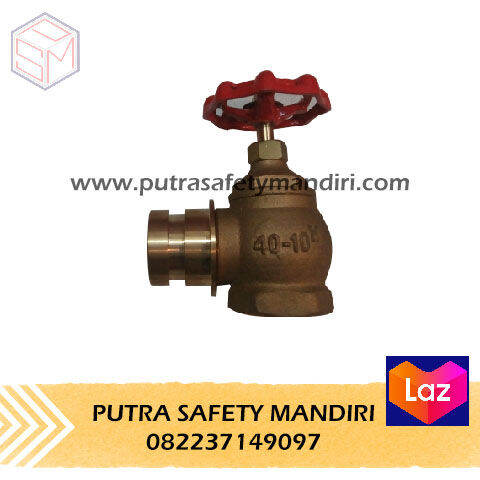 JUAL HYDRANT VALVE 1.5" 2.5" ANGLE LANDING KUNINGAN MACHINO ALAT ...