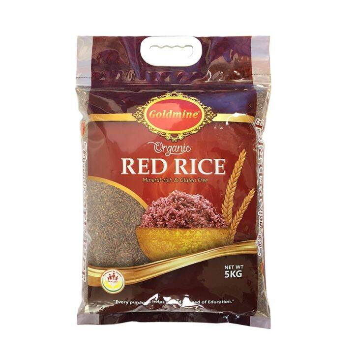 Goldmine Organic Red Rice 5KG | Lazada PH