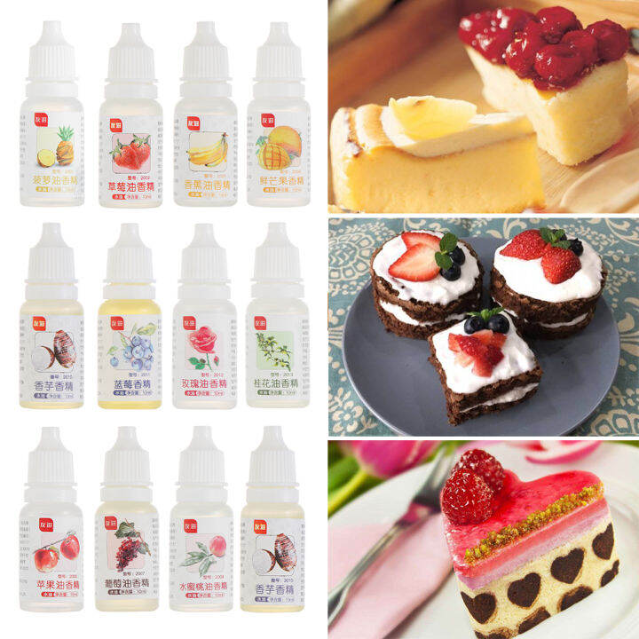 10ML Handmade Food Grade Aroma Food Fragrance Drinks Jelly Candy Edible ...