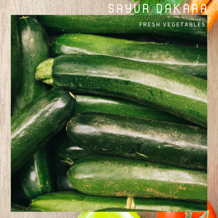 SAYUR DAKARA Sayuran Segar Zucchini / Zukini Fresh Organik | Lazada ...