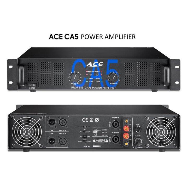 Original Brand ♘ ACE CA5 Powered Amplifier | Lazada PH
