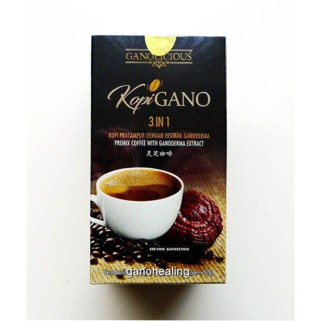KOPI GANO 3 IN 1 GANOLICIOUS | Lazada