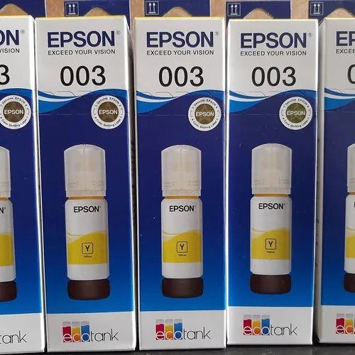 Tinta EPSON 003 Yellow (3 Botol ) For Printer EPSON L3110 - L3150 Resmi | Lazada Indonesia