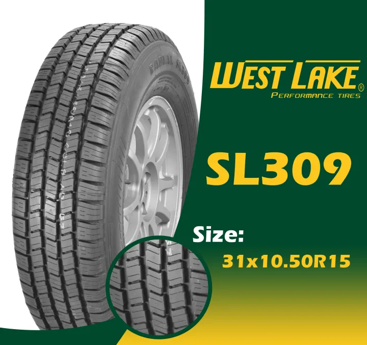 Westlake 31x10.50R15 6PR SL309 H/T Tire | Lazada PH