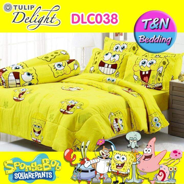 💎TeeBed💎 Tulip Delight ชุดผ้าปู+นวม 6 ฟุต (6ชิ้น) สปองบ็อบ Spongbob DLC038 #DLC2017 | Lazada.co.th