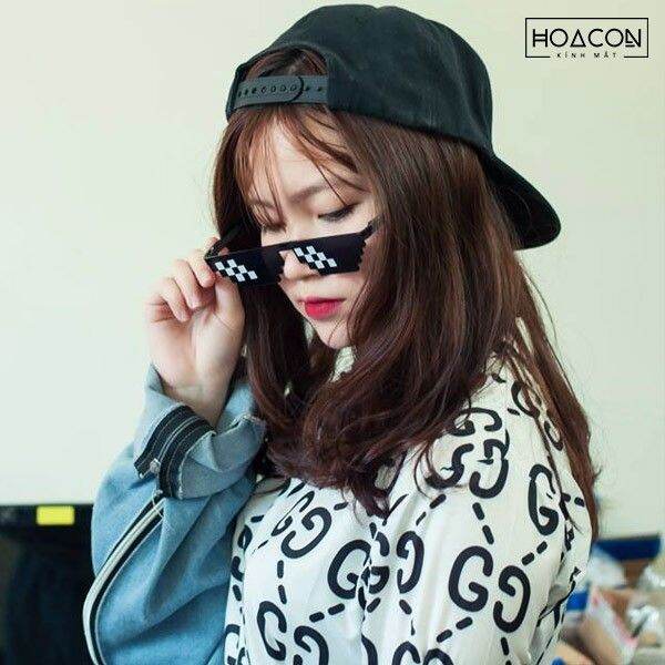 Mắt Kính Minecraft Nhọn 6 Chấm (Màu Đen) | Lazada.vn