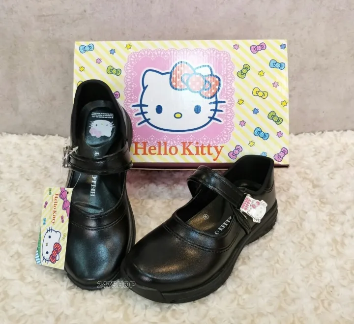 รองเท้านักเรียน CHAPPY Hello Kitty รุ่น KTL-447 รองเท้า นักเรียน พร้อม ...