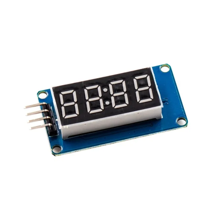 【Ready Stock】LAFVIN TM1637 LED Display Module For Arduino 7 Segment 4 ...