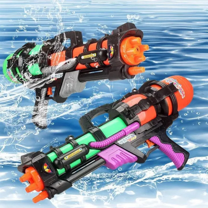 ️Ready stock Summer Adult Children's Water Gun Blaster Giant Size Long ...