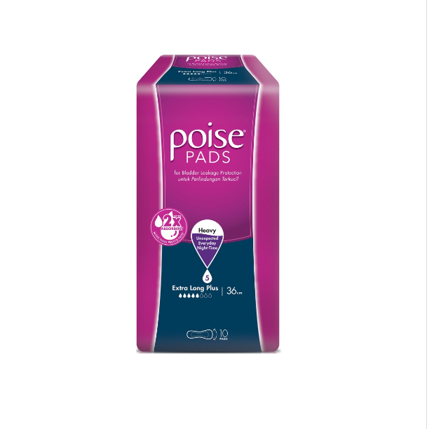 POISE PADS EXTRA LONG PLUS 36 CM | Lazada