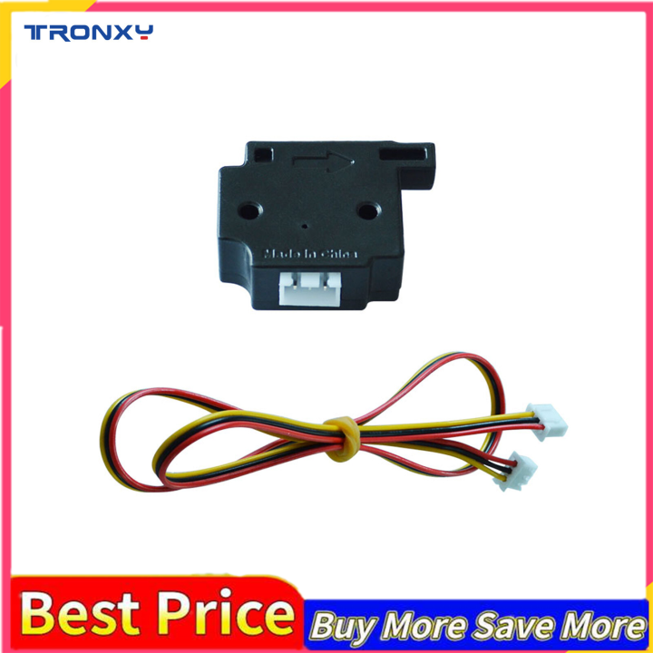 TRONXY 3D Printer Filament Detection Module Run-out Pause Detecting Monitor with 1 Meter Cable ...