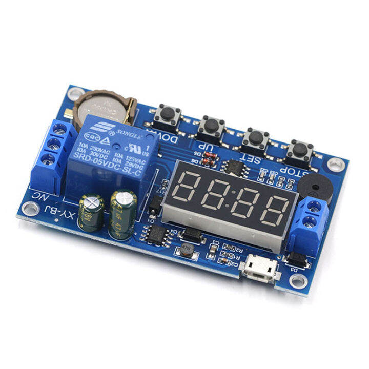 DC 5V LED Digital Real-time Relay Module Clock Control Switch Delay ...