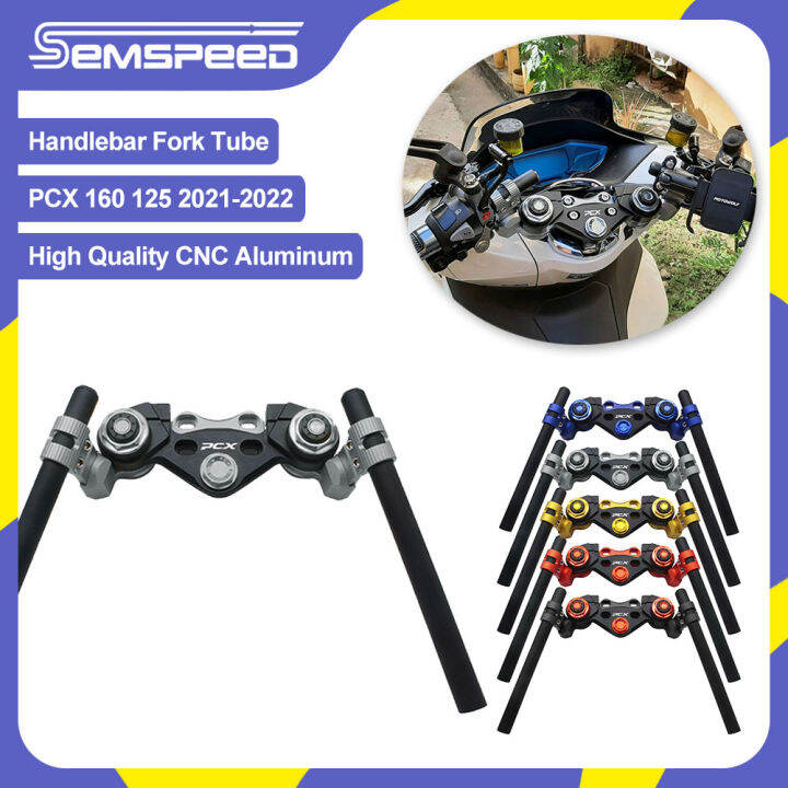 SEMSPEED Motorcycle Handlebar Handle Bar Fork For Honda PCX 160 150 125 2012-2020 2021 2022 | Lazada