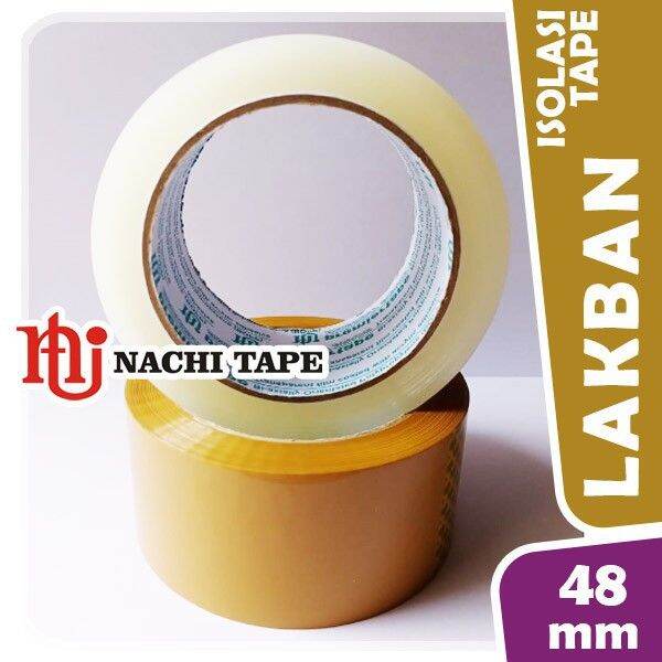 Lakban 48mm 100yard PREMIER (Isolasi Besar) diproduksi oleh NACHI ...