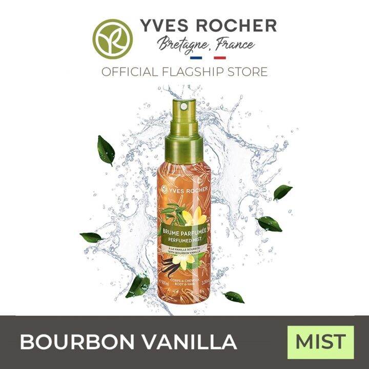 【COD】 YVES ROCHER Vanilla Bourbon Body Hair Mist 100ml | Lazada PH