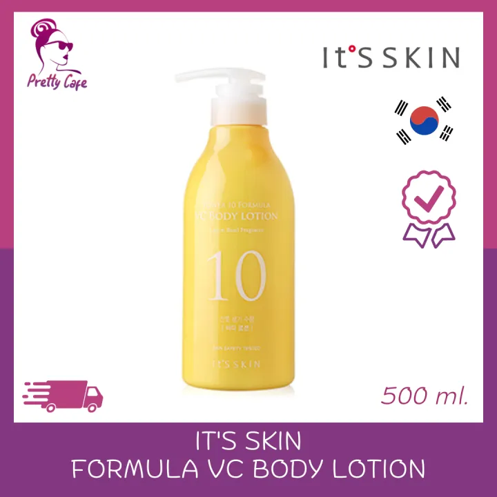🍋 บำรุงผิวกาย 🍋 500 ml. It's Skin Power 10 Formula VC Body Lotion ...