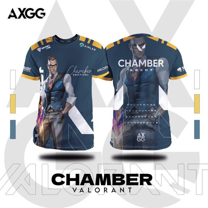 2022 AXGG "Valorant - Chamber" Gaming T-Shirt | Lazada PH