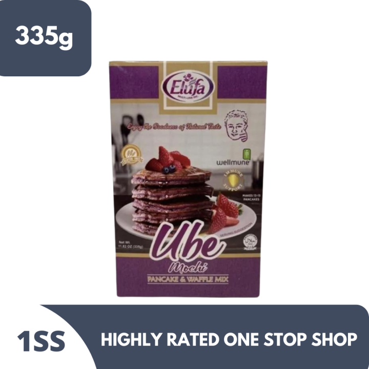 Elufa Ube Mochi Pancake & Waffle Mix 335g | Lazada PH
