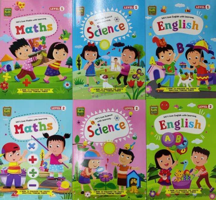 Let"s Love Maths,English,Science With Learning (Children"s, Books) | Lazada