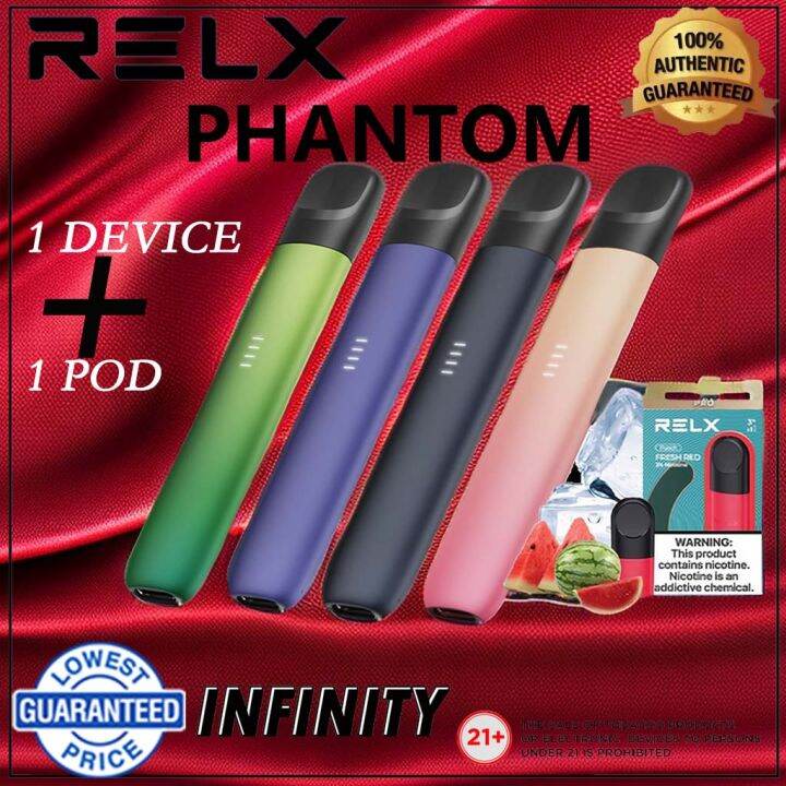【Legit buy 1 take 1】Rel -x/reli-x/rlex/rell-x Infinity/ Phantom (5TH) Device with pad (1device ...