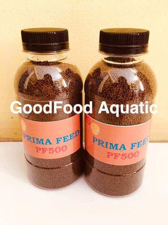 Pelet Prima Feed PF500 repack 100 gr pakan guppy | Lazada Indonesia