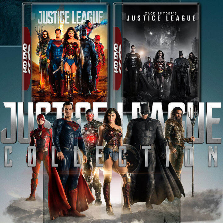 Justice League จัสติซ ลีก และ Zack Snyder's Justice League DVD หนัง ...