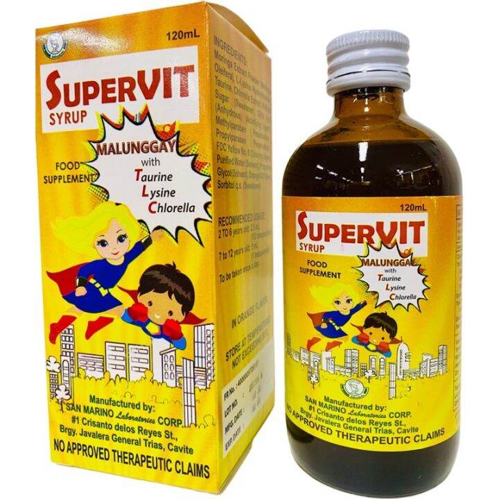 SuperVIT Syrup Food Supplement | Lazada PH