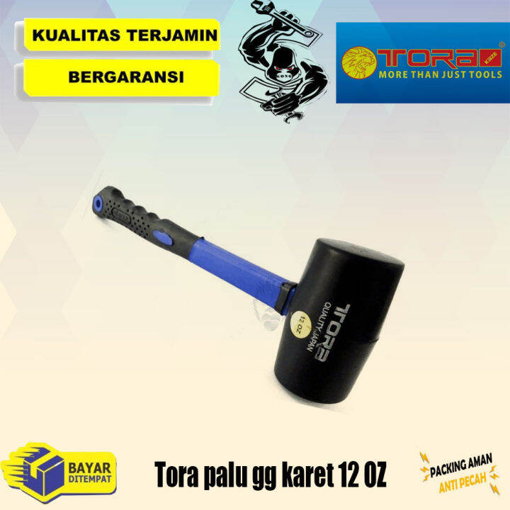 PALU KARET BESAR/PALU KARET HITAM/PALU TUKANG TORA Palu Karet Gagang ...