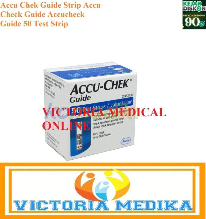 Disposable Strip Accu Chek Guide Strip Accu Check Guide 50 Test Strip ...