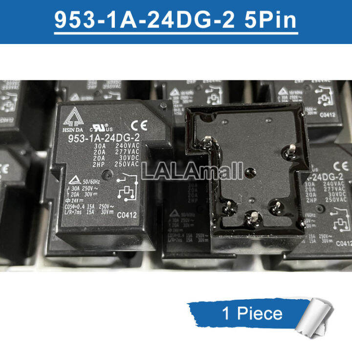 1ชิ้น953-1A-24DG T90-2รีเลย์พลังสูง30A 24V DC24V 240VAC 5Pin ของแท้ใหม่ | Lazada.co.th