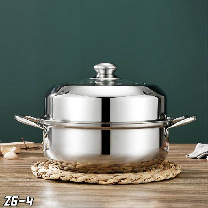 Panci Kukus Stainless Steel / Panci Streamer Pengukus Serbaguna ...