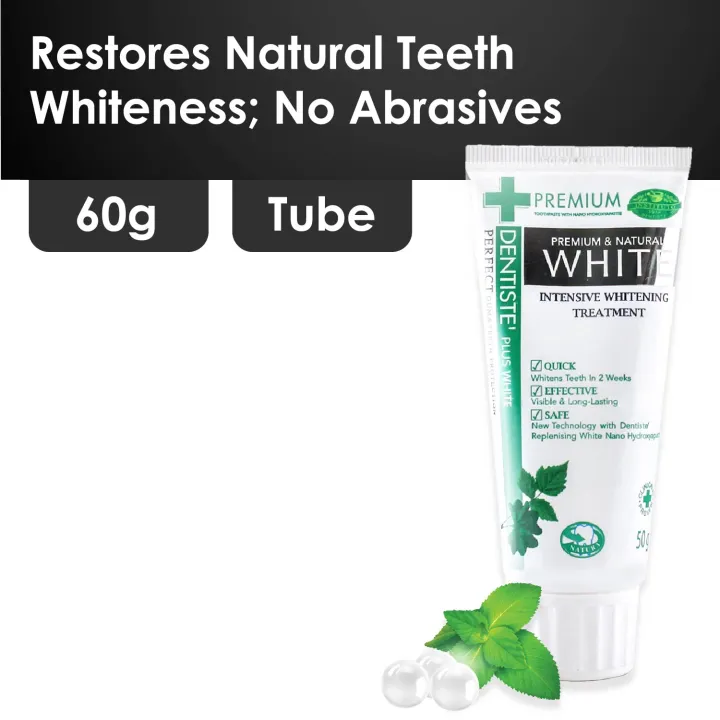 Dentiste Natural Whitening Toothpaste 50g | Lazada PH