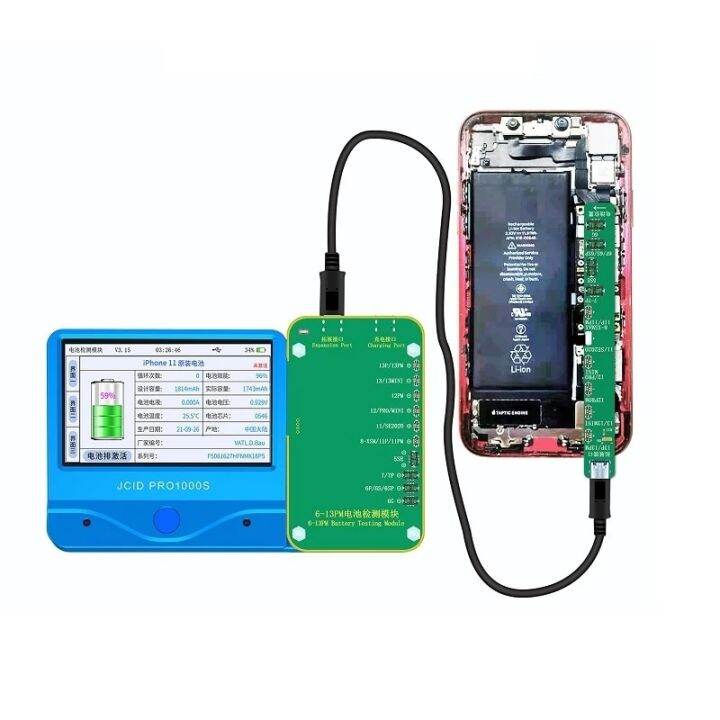 JC JCID PRO 1000S Face ID Battery Test Nand Programmer Touch ID Flood ...