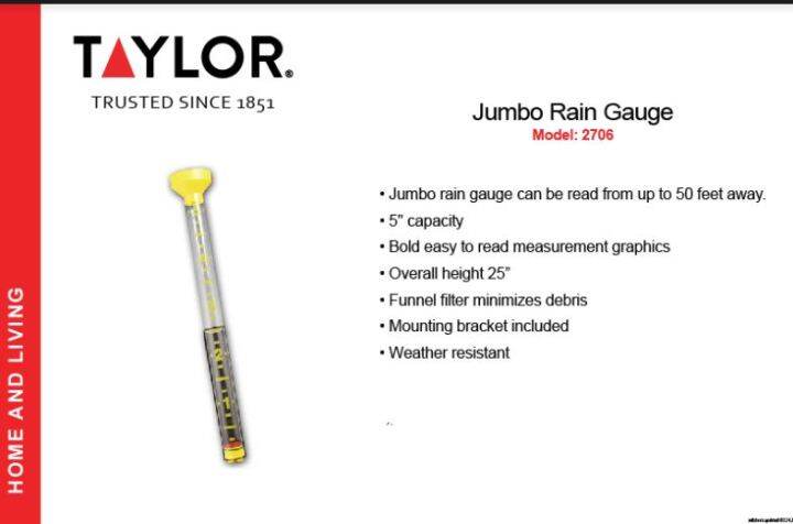 JUMBO RAIN GAUGE | Lazada PH