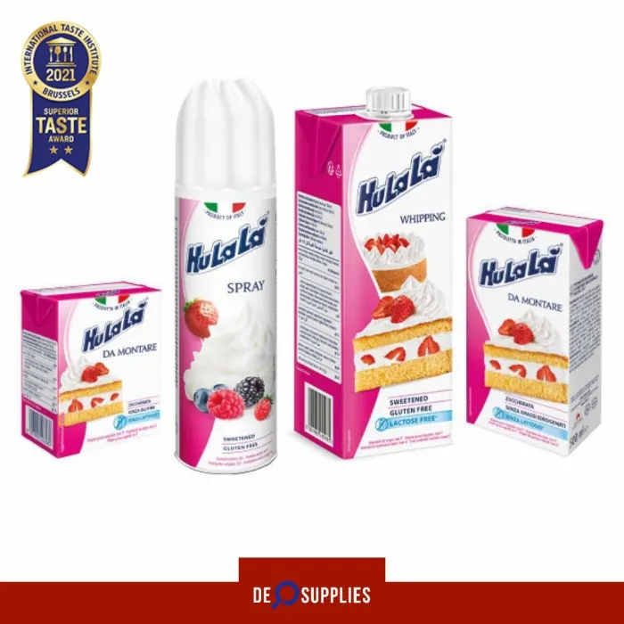 Hulala Whipping Cream - Krim Whipped Cream Whip Cream Spray Italy ...
