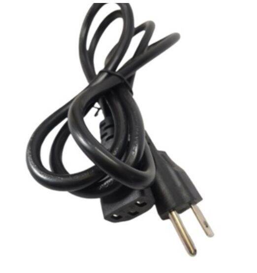3 pin power extension cords US plug power cable for pc computer 1.5 Meter | Lazada PH