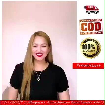 Collaboost Collagen + Glutathione + Pearl powder + NAC (60 capsules) | Lazada PH