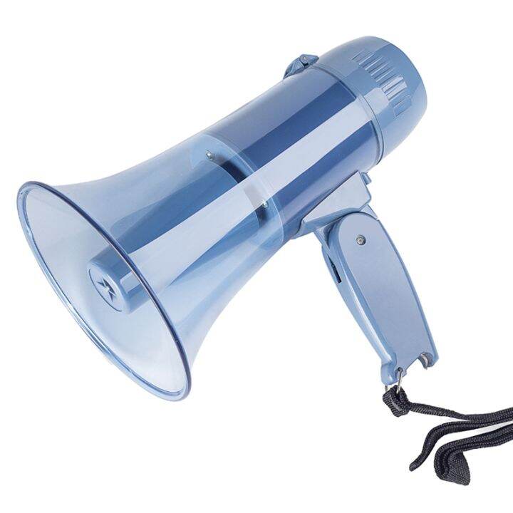 25W Transparent Portable Megaphone 240S Recording Megaphone Bullhorn ...