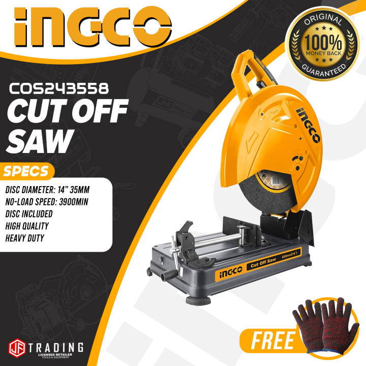 Ingco COS-243558 Cut Off Machine 14" HD 2400W with High Quality and ...