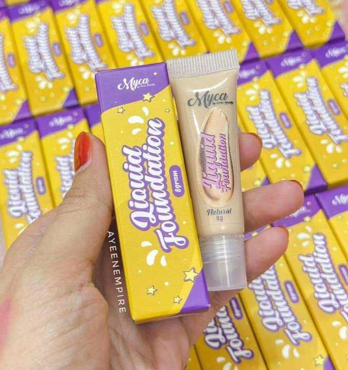 MYCA FOUNDATION || MYCA MATTE CREAM FOUNDATION 100% ORIGINAL | Lazada