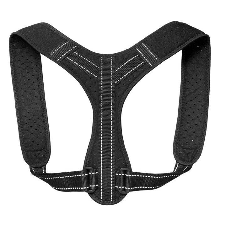 Free Size Adjustable Back Posture Corrector Brace Lumbar Back Belt Back ...