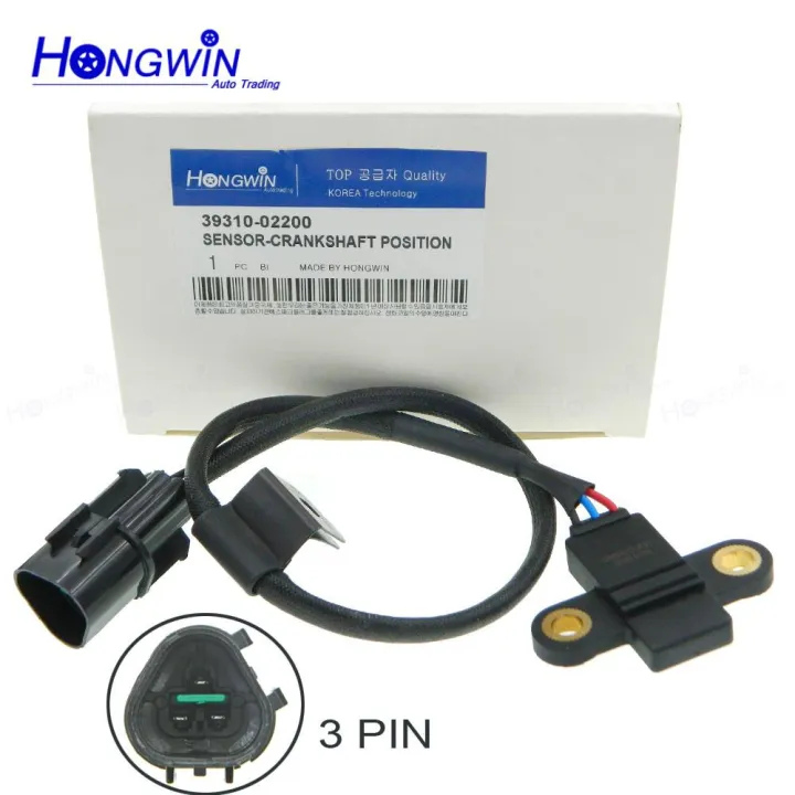 Genuine No.: 39310-02200 New Crankshaft Position Sensor Fits Hyundai ...