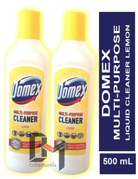 DOMEX Multi Purpose Cleaner Lemon with Anti-Microbial System 500 mL ...