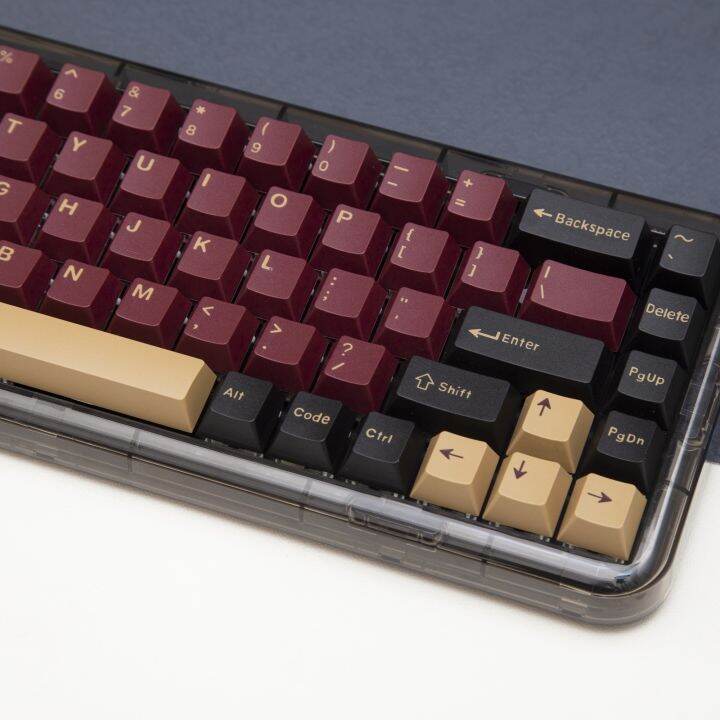 Red Samurai Keycaps ภาษาอังกฤษ PBT Keycap Cherry Profile Double Shot ...